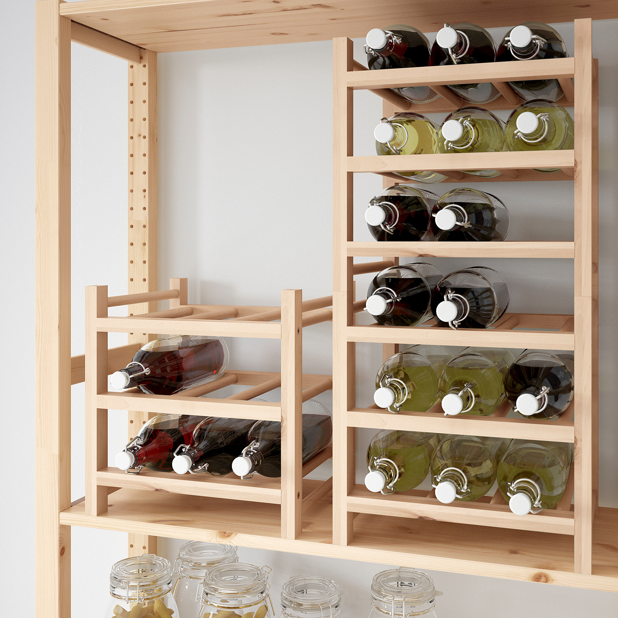 Ikea wine shelf store